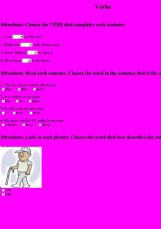 ESL - English Exercises: Verbs