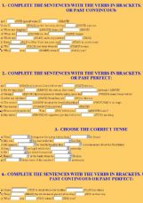 ESL - English Exercises: Past tenses