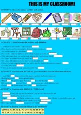ESL - English Exercises: This is my classroom!