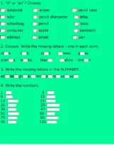 ESL - English Exercises: Starter